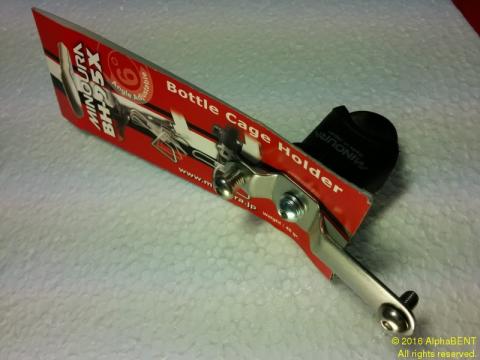 Mounting a Minoura bottle-cage holder on an ICE seat | ICE Mount bracket