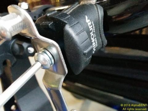 Mounting a Minoura bottle-cage holder on an ICE seat | ICE Mount bracket